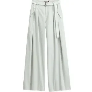 Zara | Pants & Jumpsuits | Wide Leg Highwaist Pants In Light Beige ...